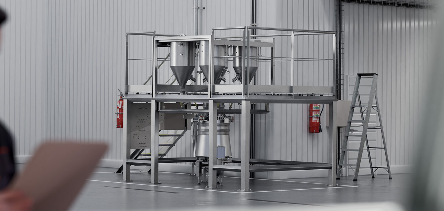 Estaciones de dosificación de ingredientes industriales | Gashor